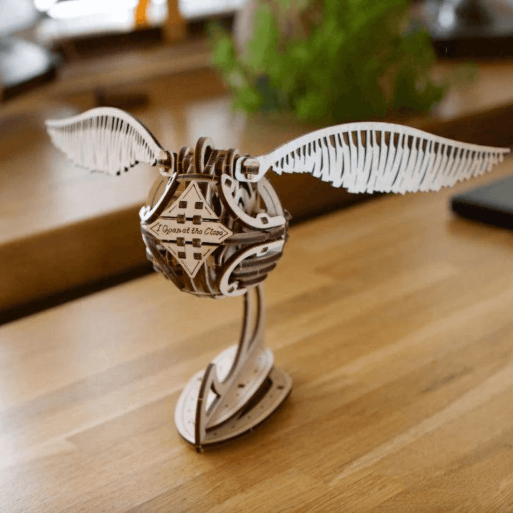 3D Holzpuzzle Harry Potter Goldener Schnatz | Mechanisch