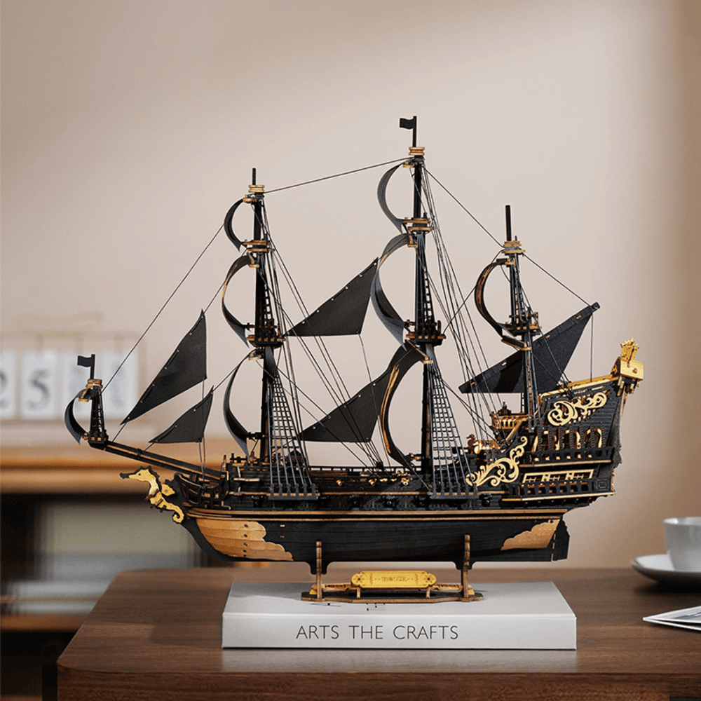 3D Puzzle Piratenschiff für Kinder & Erwachsene | 603 Teile