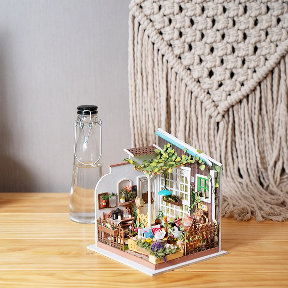 Miniatur Haus Bausatz DIY ⭐ Kreative Bastelsets