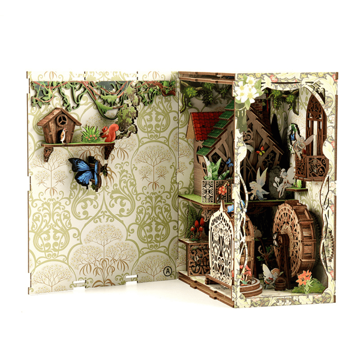 Secret World of the Forest | Diorama | Book Nook – Magische Elfenwelt