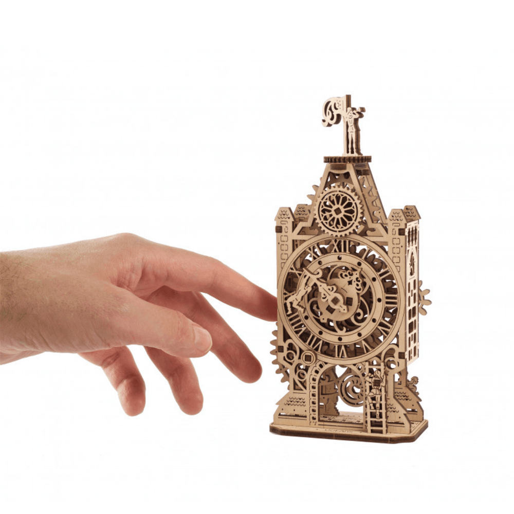 Ugears Clock Tower | Model Kit Old Clock Tower | MagicHolz