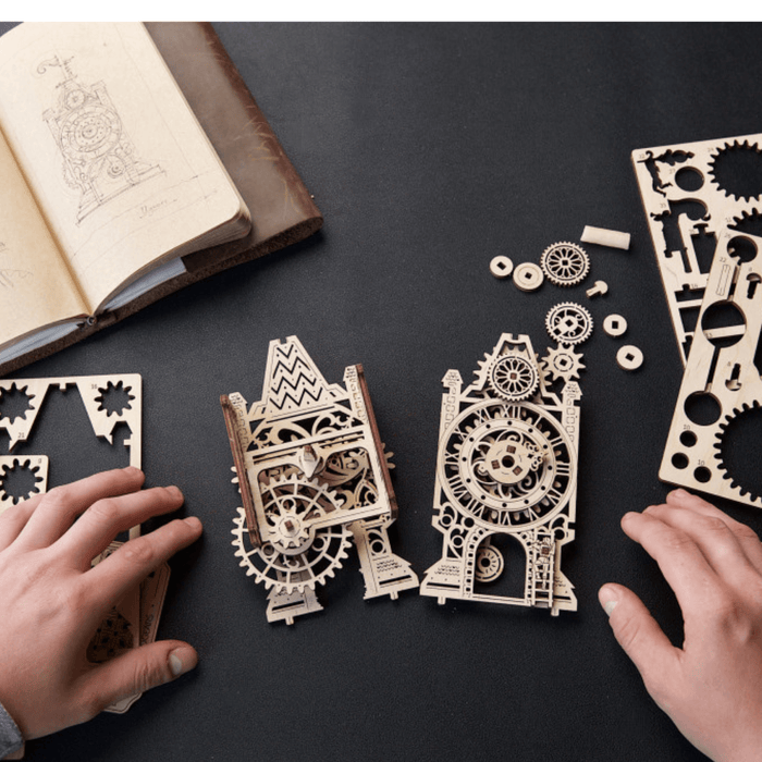 Ugears Clock Tower | Model Kit Old Clock Tower | MagicHolz